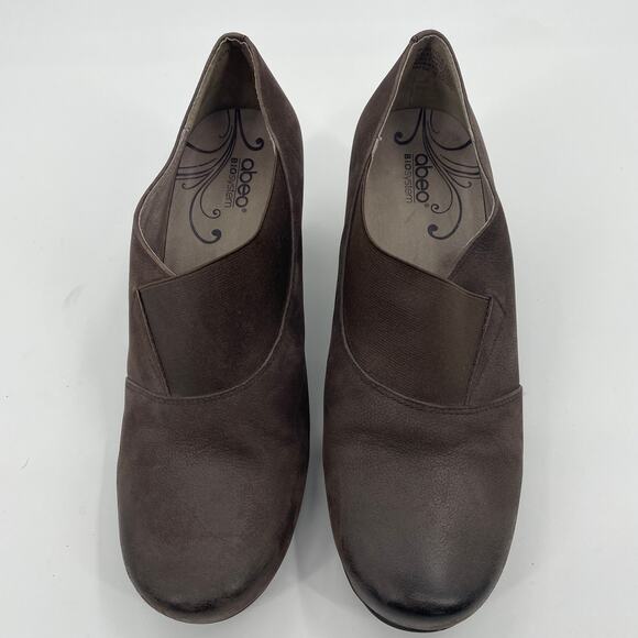 Abeo | Shoes | Abeo Biosystem Portola Brown Ankle Bootie Womens 95 N ...